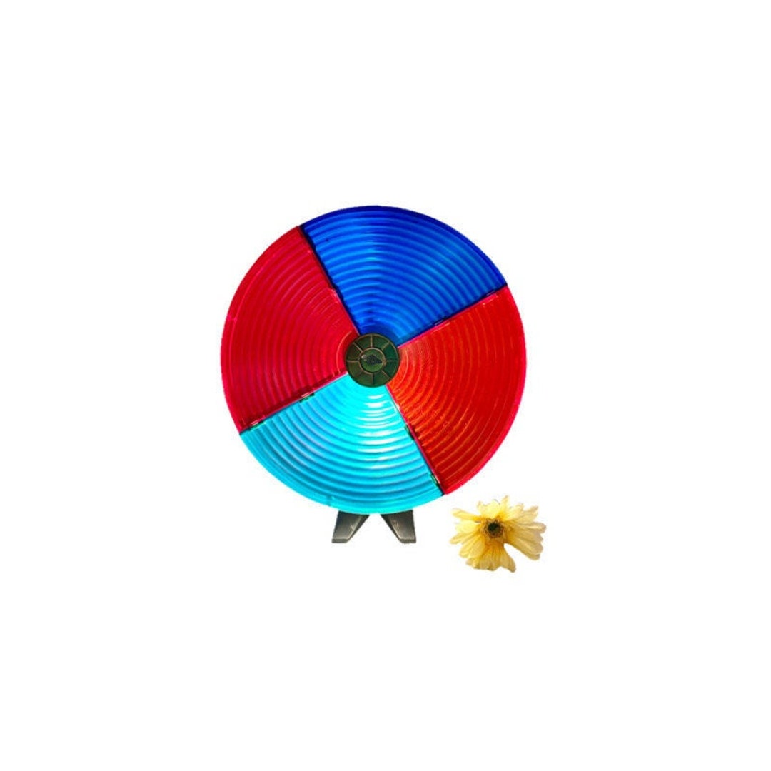 Vintage Aluminum Christmas Tree Color Wheel - Retro Holiday Decor - Etsy