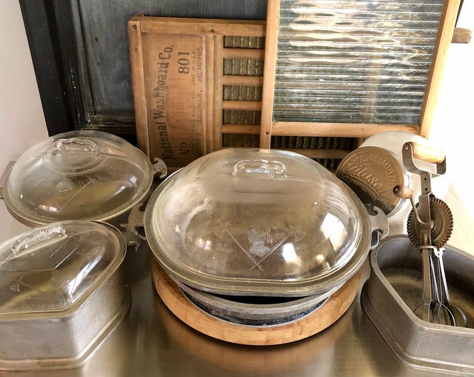 Vintage Guardian Service 8 Piece Set of 5 Pots and Pans / Guardian ...