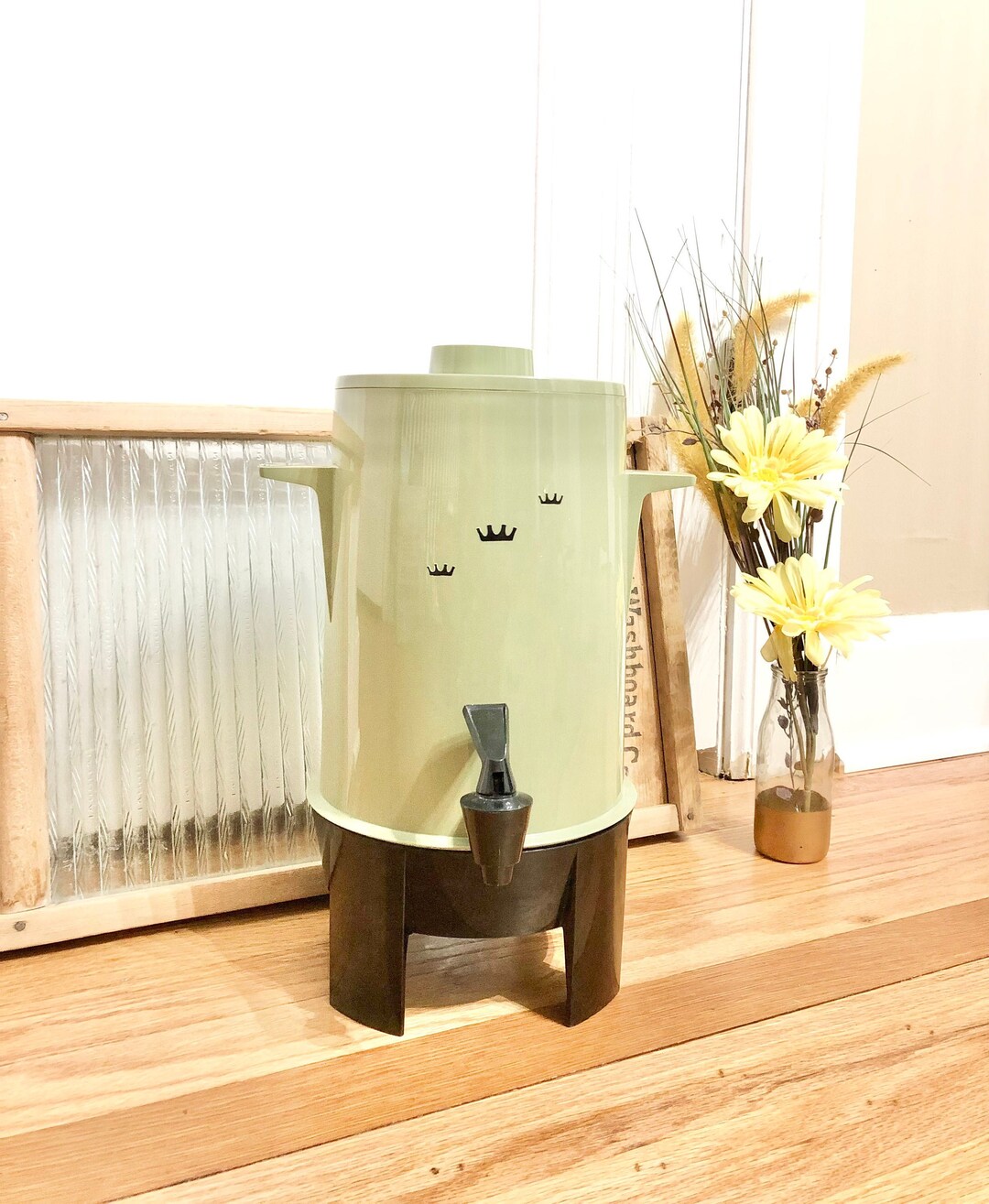 Vintage Regal Green Poly Perk 10-20 Cup Automatic Percolator / Green ...