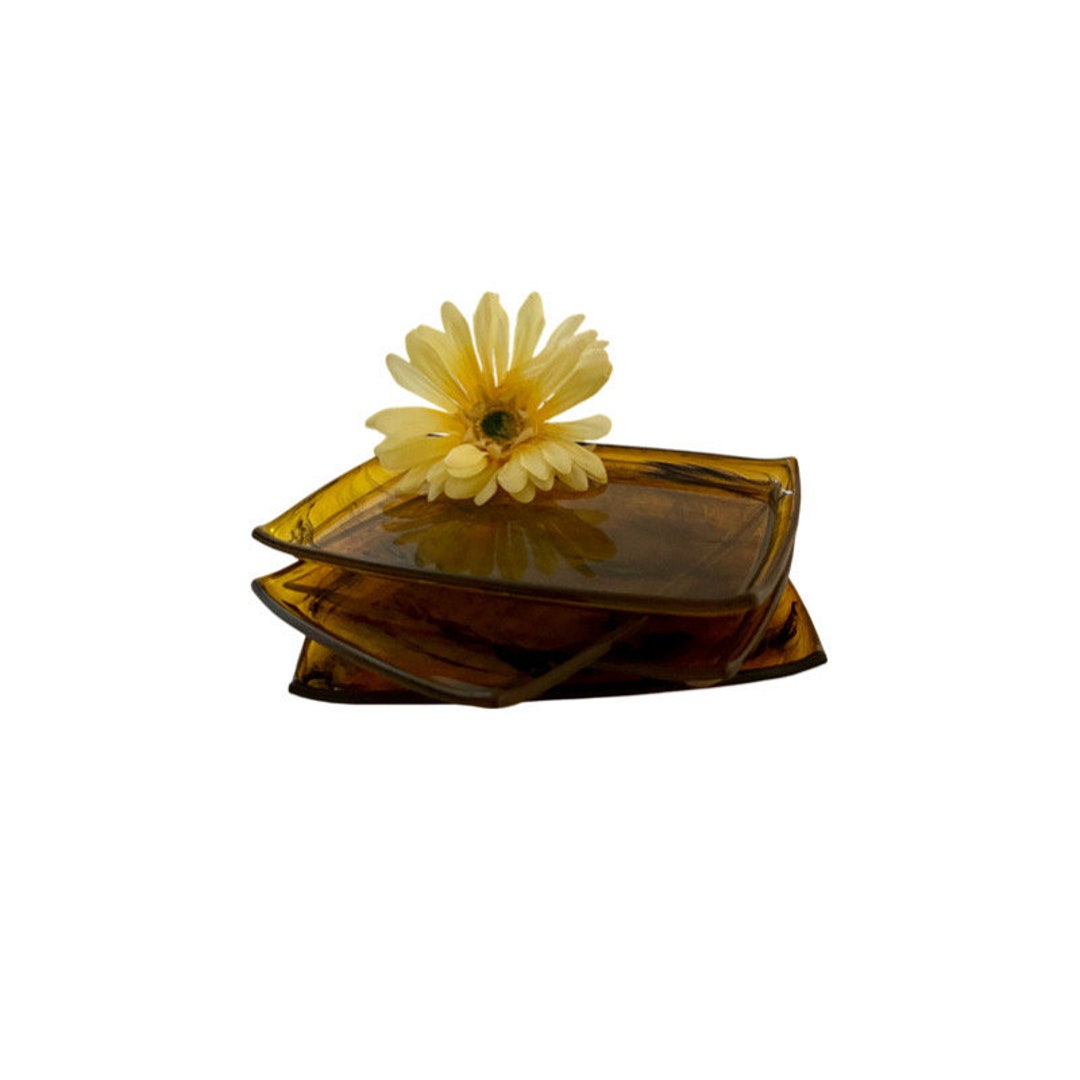 Vintage SET of 4 Lucite Trays / 1970’s Lucite Tray Set / Mid-century ...