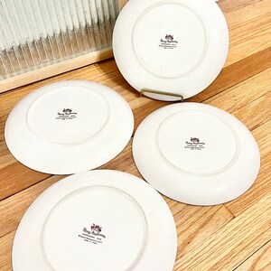 RARE Vintage Merry Mushroom SET of 4 Dinner Plates 9 1/4 / - Etsy