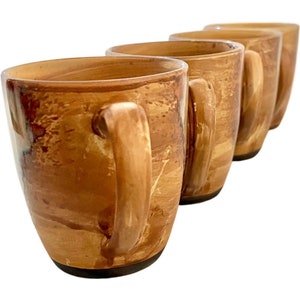 Vintage Sango Splash Mugs / Set of 4 Sango Splash Coffee Cups/mugs ...