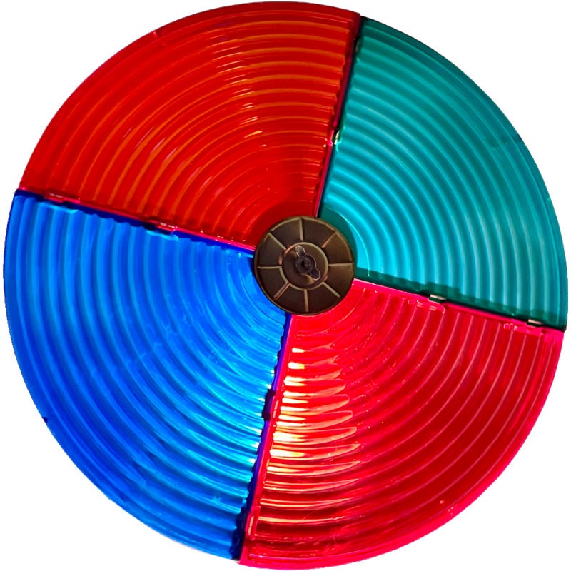 Vintage Aluminum Christmas Tree Color Wheel - Retro Holiday Decor - Etsy