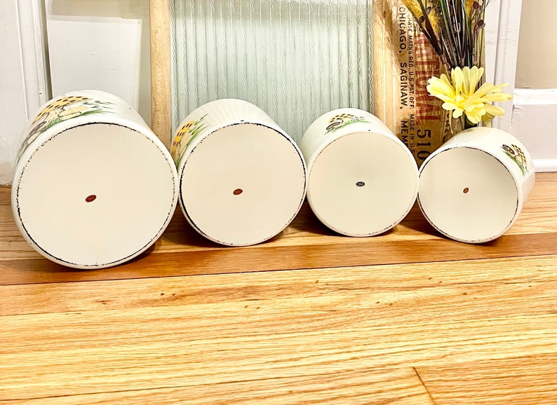 Vintage Merry Mushroom Canister Set: 1970s Sears Melmac Nesting Jars - Etsy