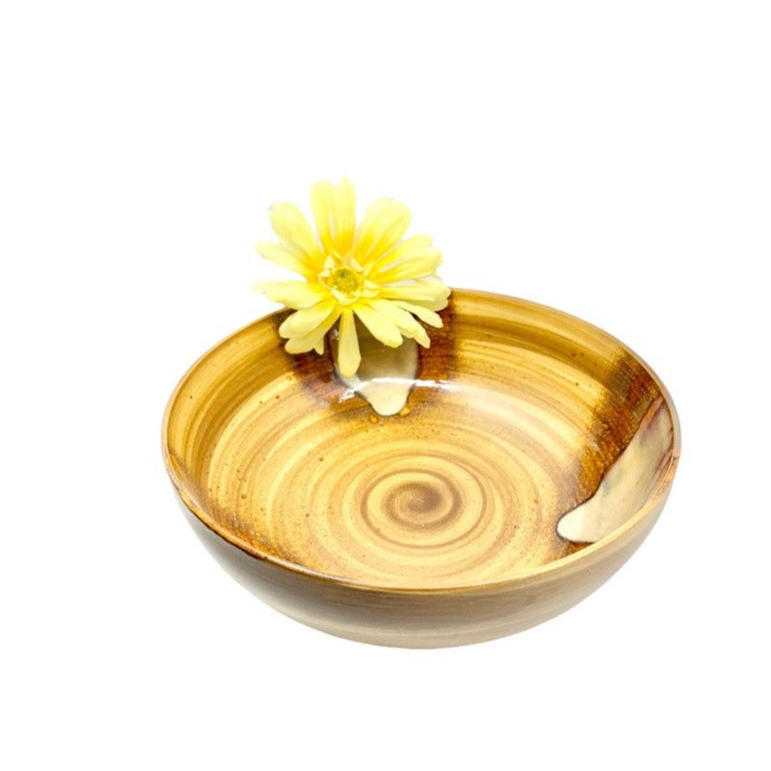 Vintage Sango Splash Serving Vegetable Bowl / Sango Splash Ceramic Bowl ...