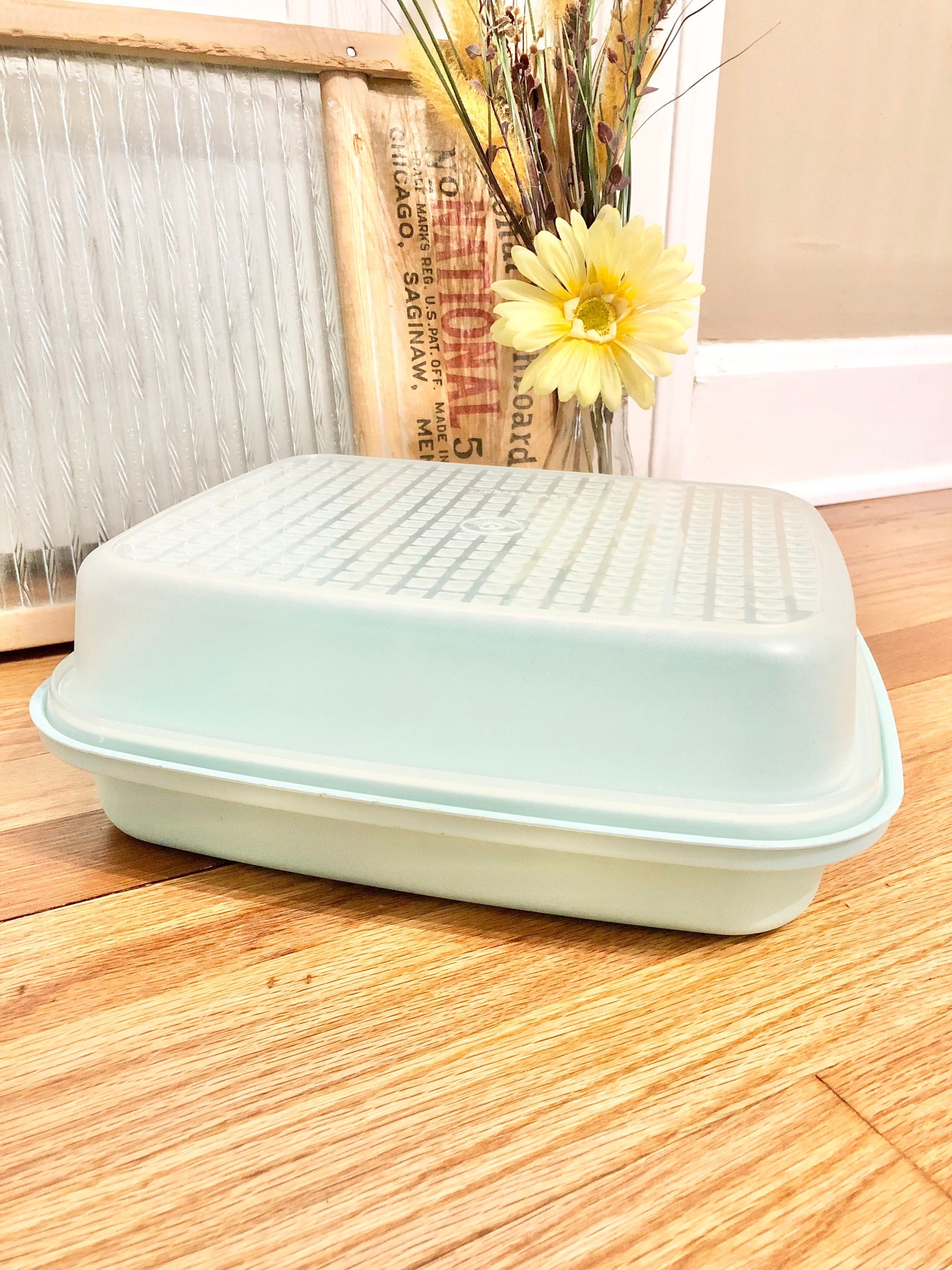 Vintage Tupperware Meat Marinating Container 1294-7 in Mint | Etsy