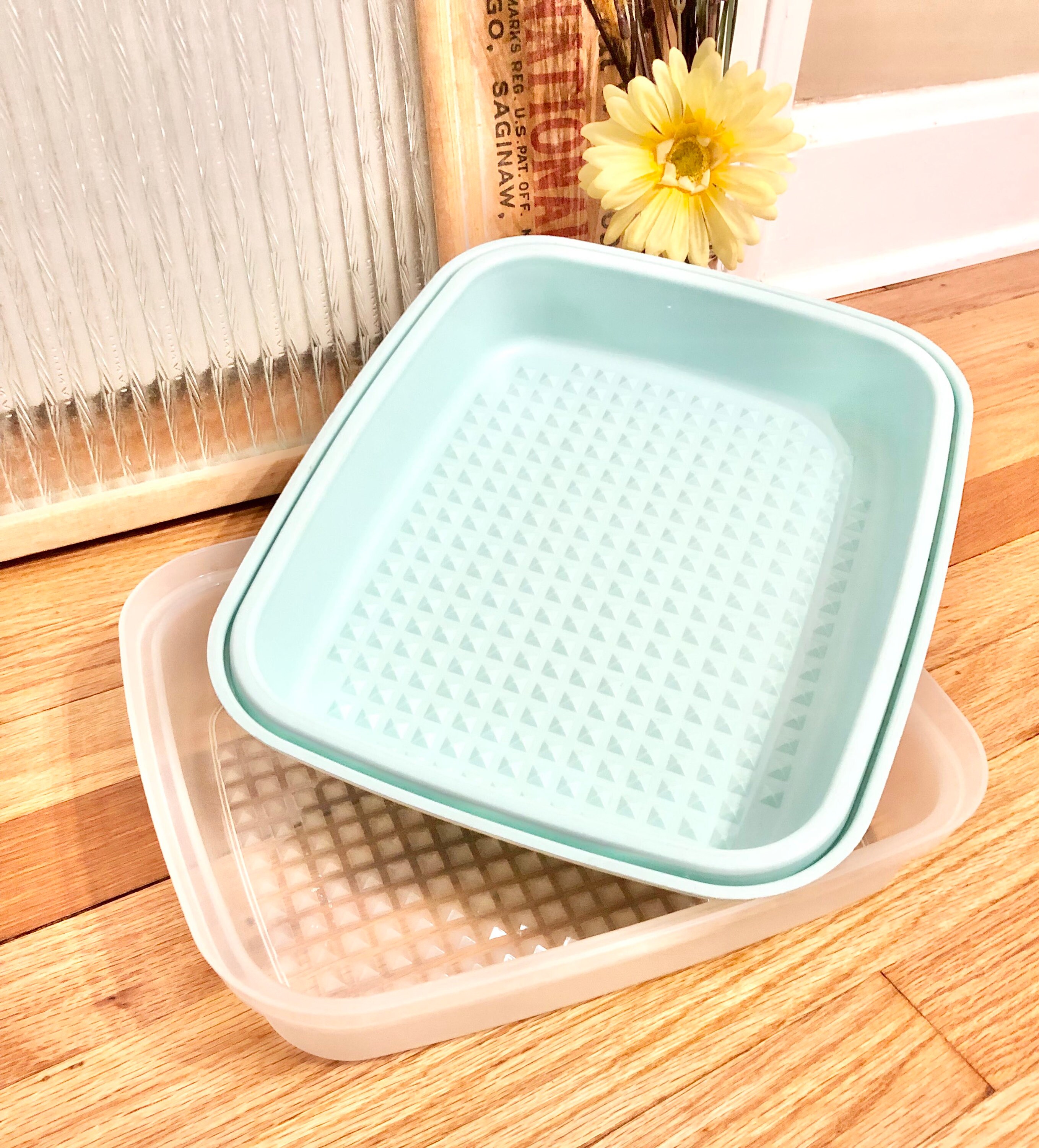 Vintage Tupperware Meat Marinating Container 1294-7 in Mint | Etsy