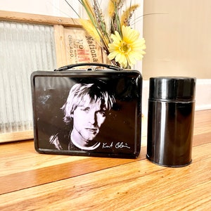 RARE Vintage Kurt Cobain Lunch Box AND Thermos / Collectible Music ...