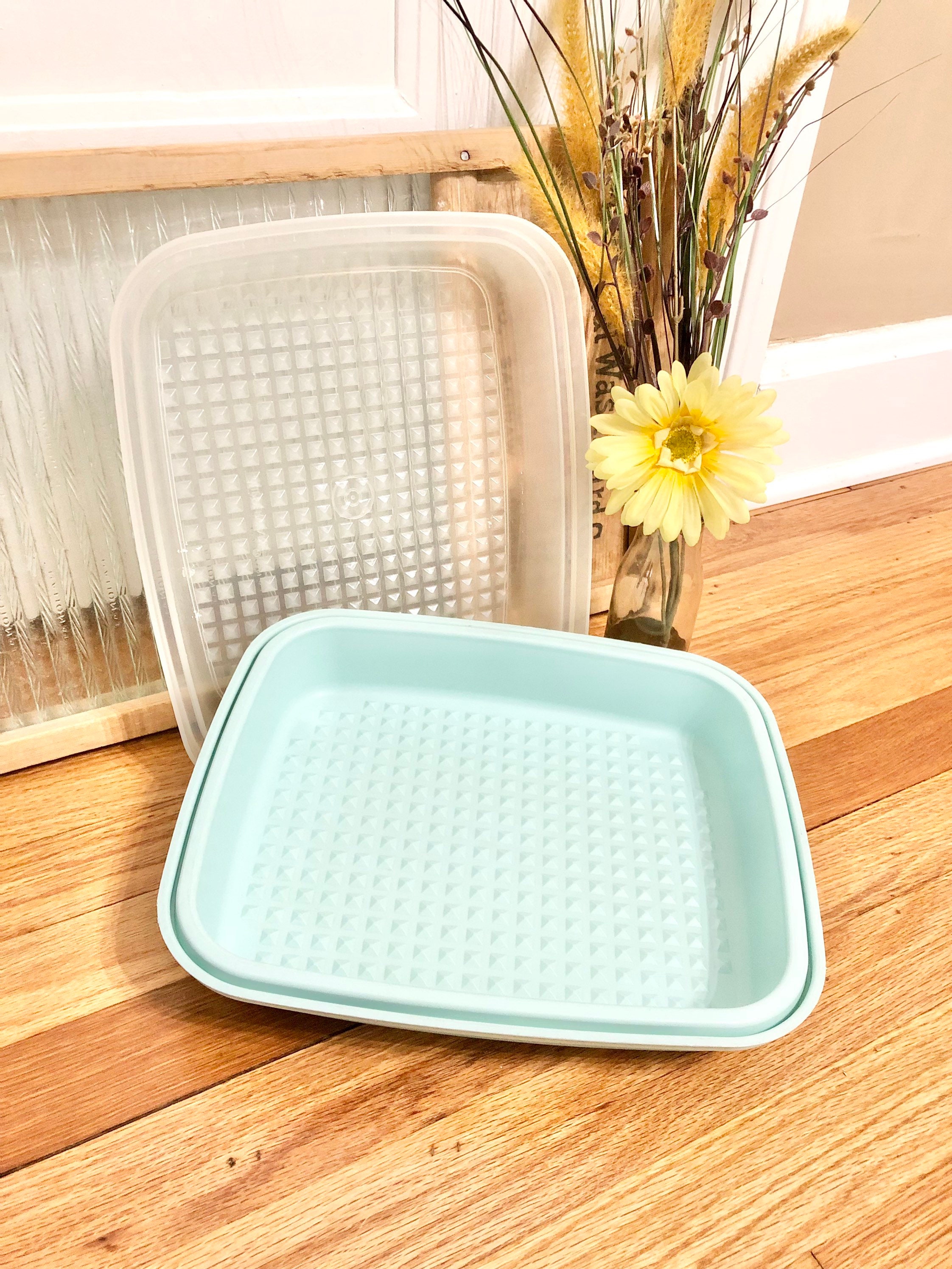 Vintage Tupperware Meat Marinating Container 1294-7 in Mint | Etsy