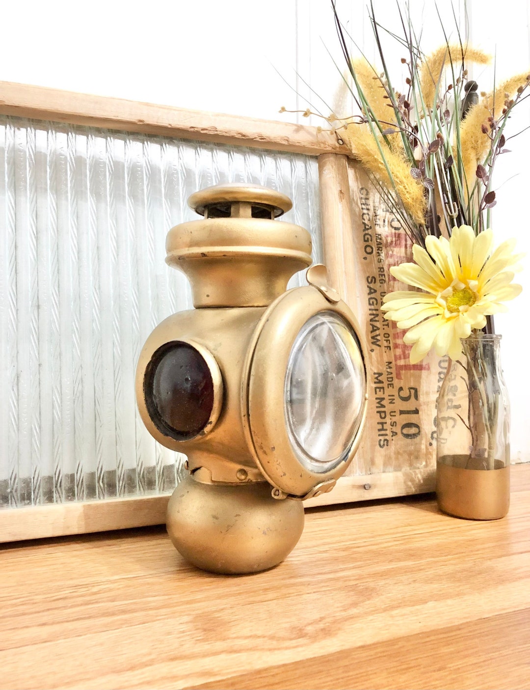 Antique/vintage Ford Model-t Driving Lamp/ Lantern / Model-t Driving ...