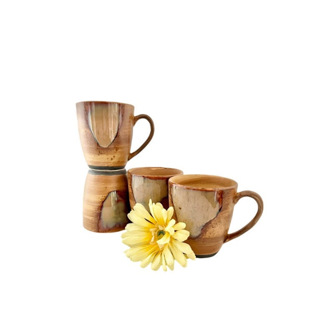 Vintage Sango Splash Mugs / Set of 4 Sango Splash Coffee Cups/mugs ...