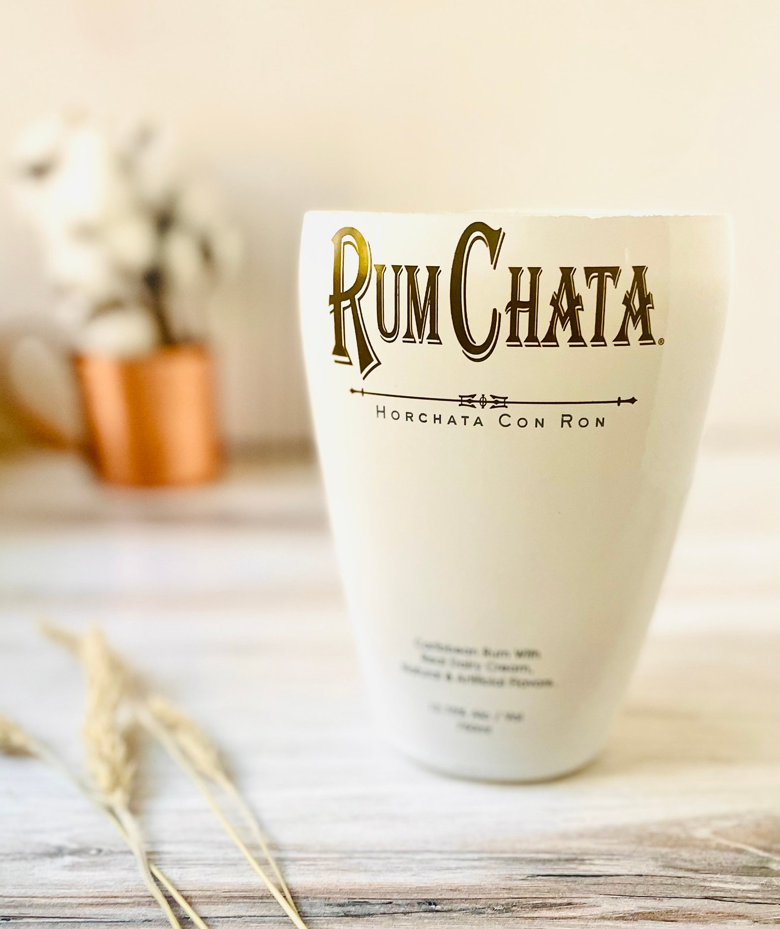 Rum Chata Candle - Horchata Rum Scent - Soy Wax - DECONSTRUCTED CANDLES ...