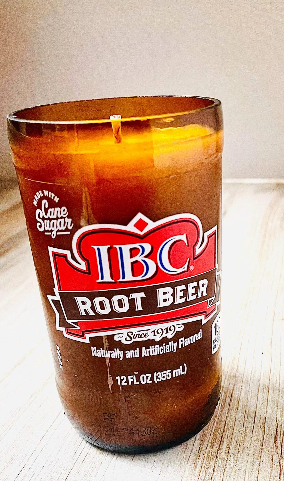Root Beer Scented Soy Wax Candle, Recycled Soda Bottle - Etsy