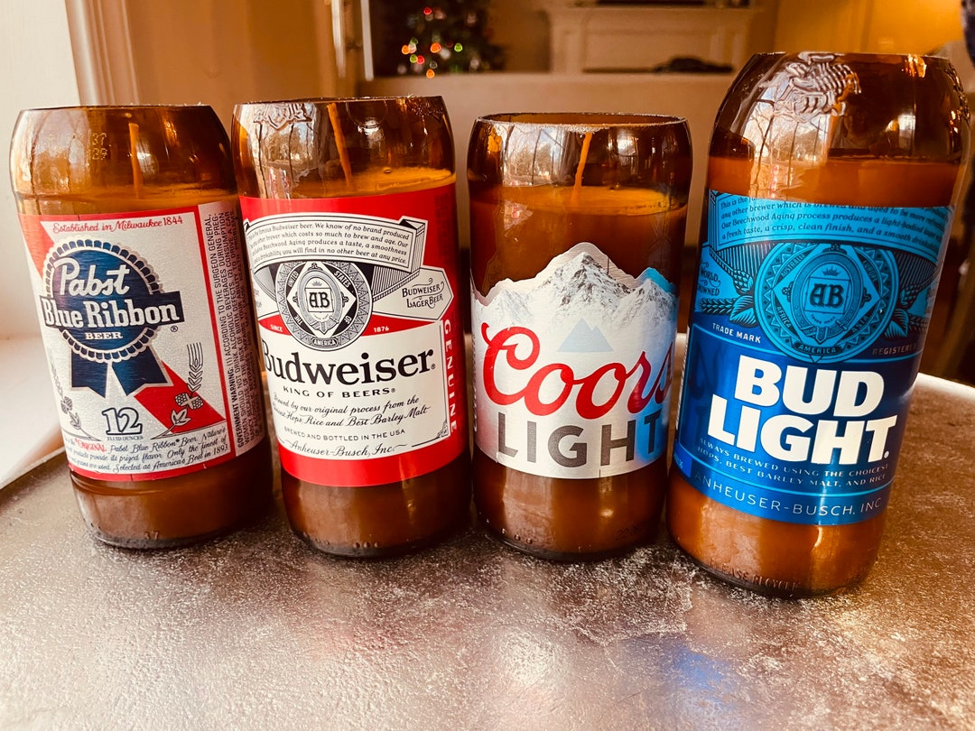 Beer Candle Soy Wax Recycled Beer Bottle Candle American Classics ...