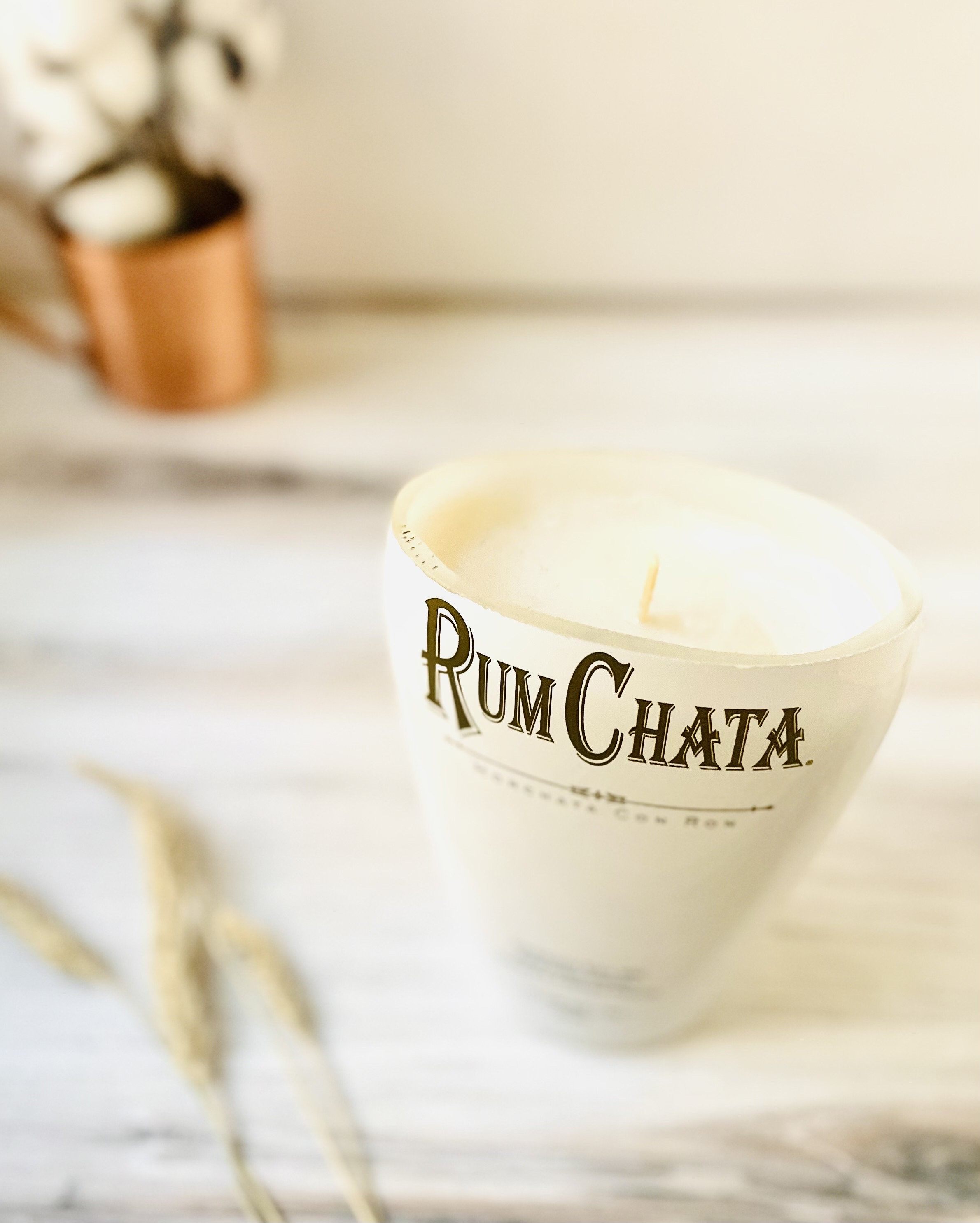 Rum Chata Candle - Horchata Rum Scent - Soy Wax - DECONSTRUCTED CANDLES ...