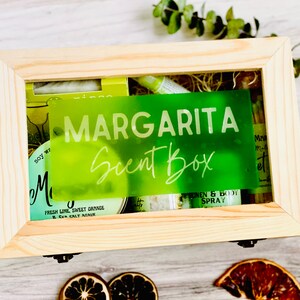 Margarita Deluxe Wooden Giftbox - Margarita Scent Box - Margarita ...
