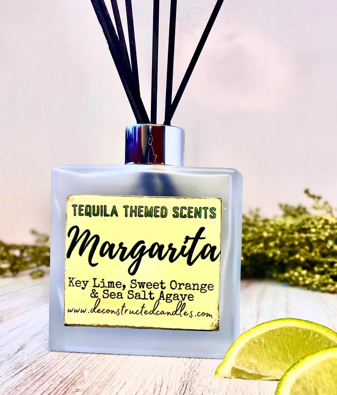 Margarita Reed Diffuser Home Fragrance TEQUILA THEMED SCENTS Tropical ...