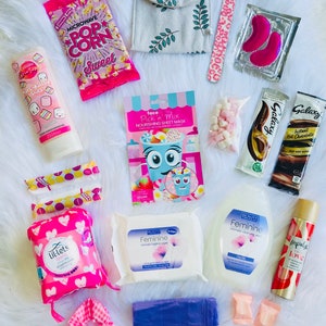 GIRLS FIRST PERIOD Starter Kit for Her, Self Care Package for Teenage ...