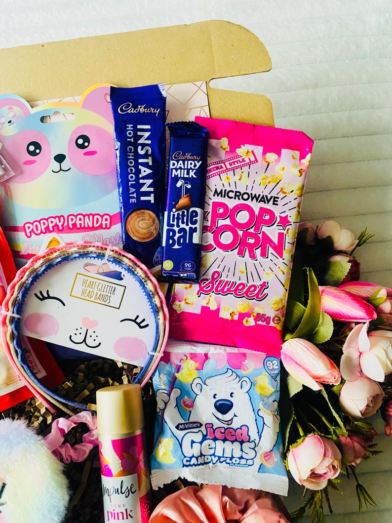 Young Girls Spa Box, Birthday Pampering Kit for Young Girls, Girls ...