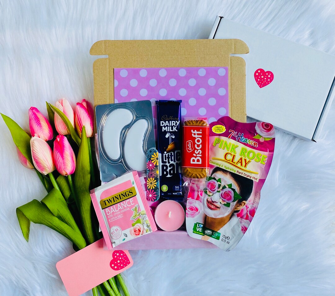 Mini Self Care Pamper Package for Her, Mini Letterbox Hug in a Box ...