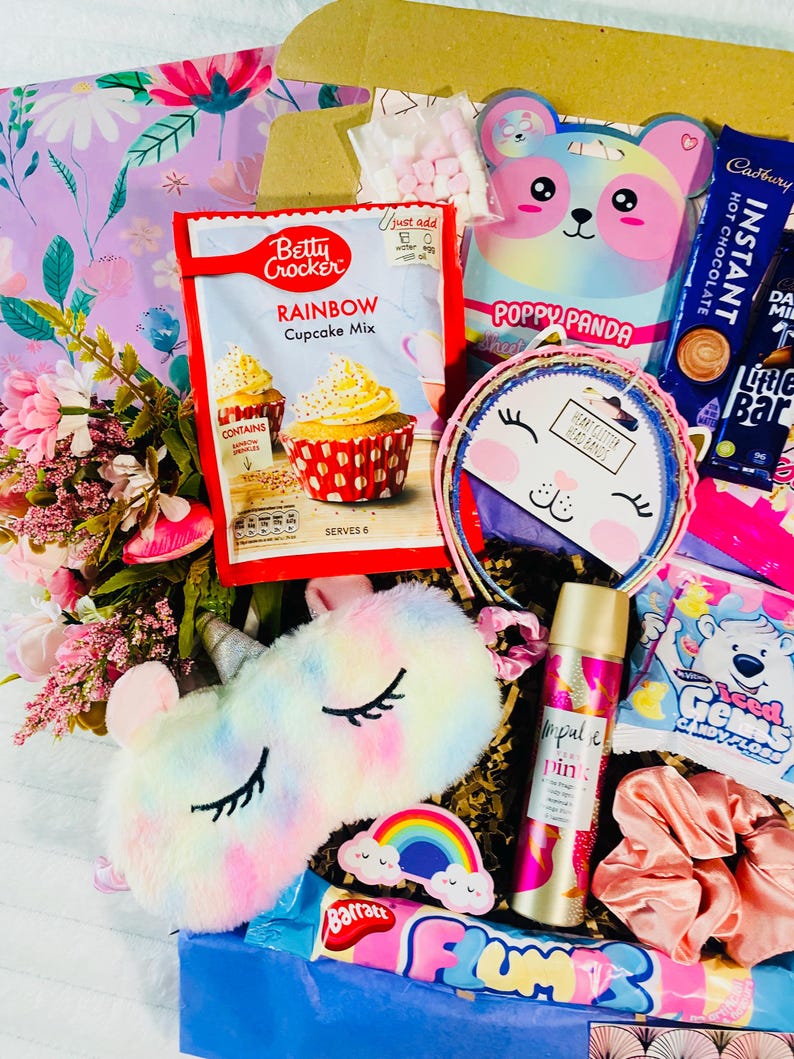 Young Girls Spa Box, Birthday Pampering Kit for Young Girls, Girls ...