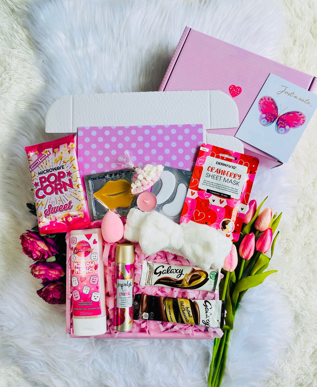 TEENAGE GIRL PAMPER Box for Her, Girls Self Care Pamper Package, 13th ...