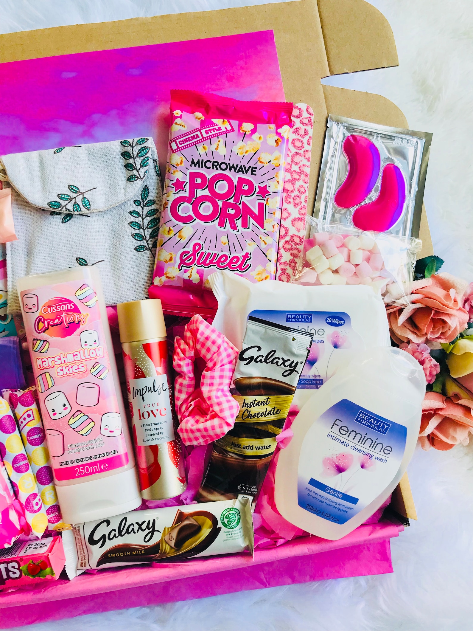 GIRLS FIRST PERIOD Starter Kit for Her, Self Care Package for Teenage ...
