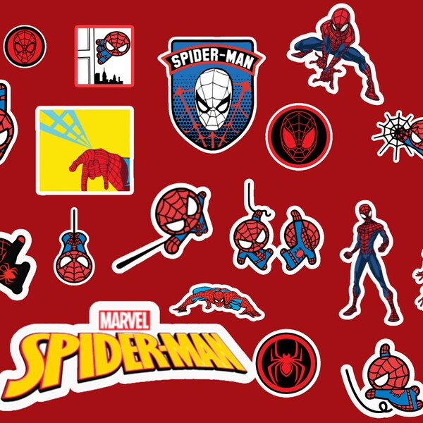 Spiderman Car Sticker - Etsy