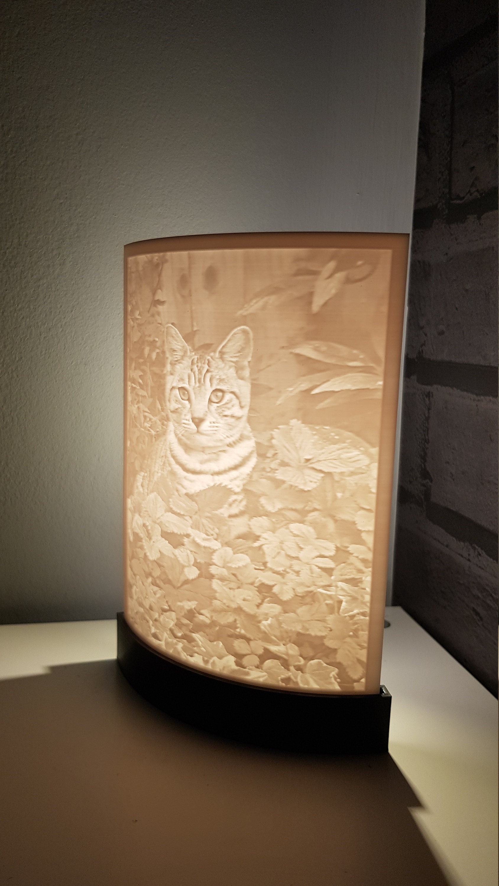 Personalised 3d Lithophane Photo Lamp - Etsy UK