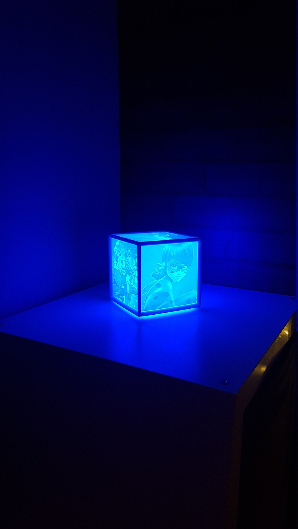 Personalised 3d Photo Lamp Box - Etsy