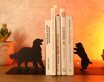 Golden Retriever Bookends - Etsy