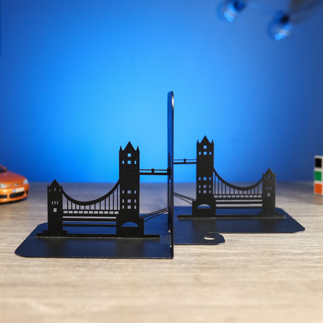 Bookends Tower Bridge Metal Home Decor London Book End London Lover ...