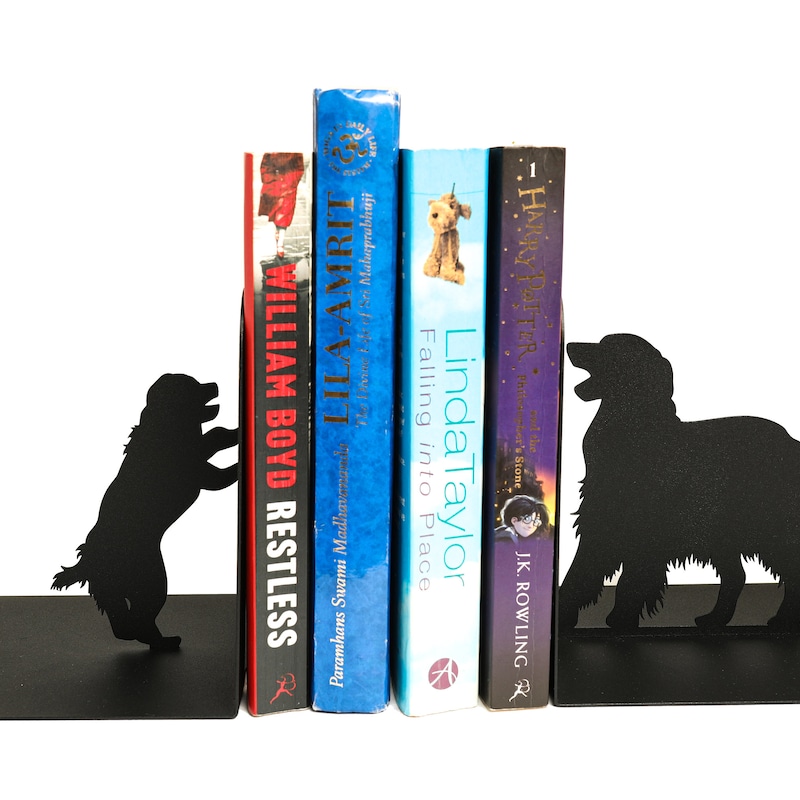 Dog Book Ends - Etsy