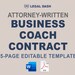 Freelance Writer Agreement Template Attorney-written Instant Download ...