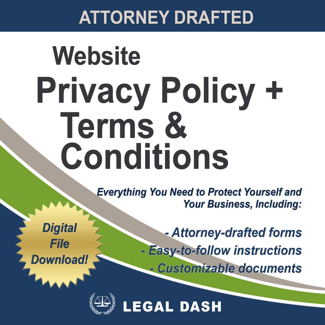 Website Privacy Policy Website Terms and Conditions, Online Privacy ...