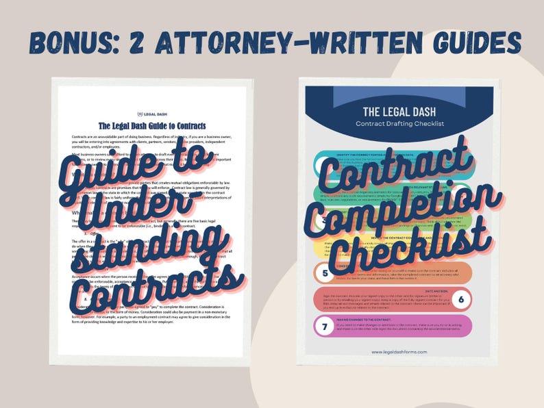 Commercial Cleaning Contract Template: Attorney-drafted, Editable ...