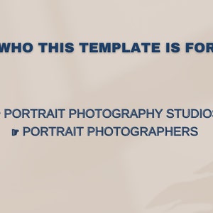 Portrait Photography Contract Template Attorney-written Editable ...