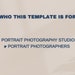 Portrait Photography Contract Template Attorney-written Editable ...
