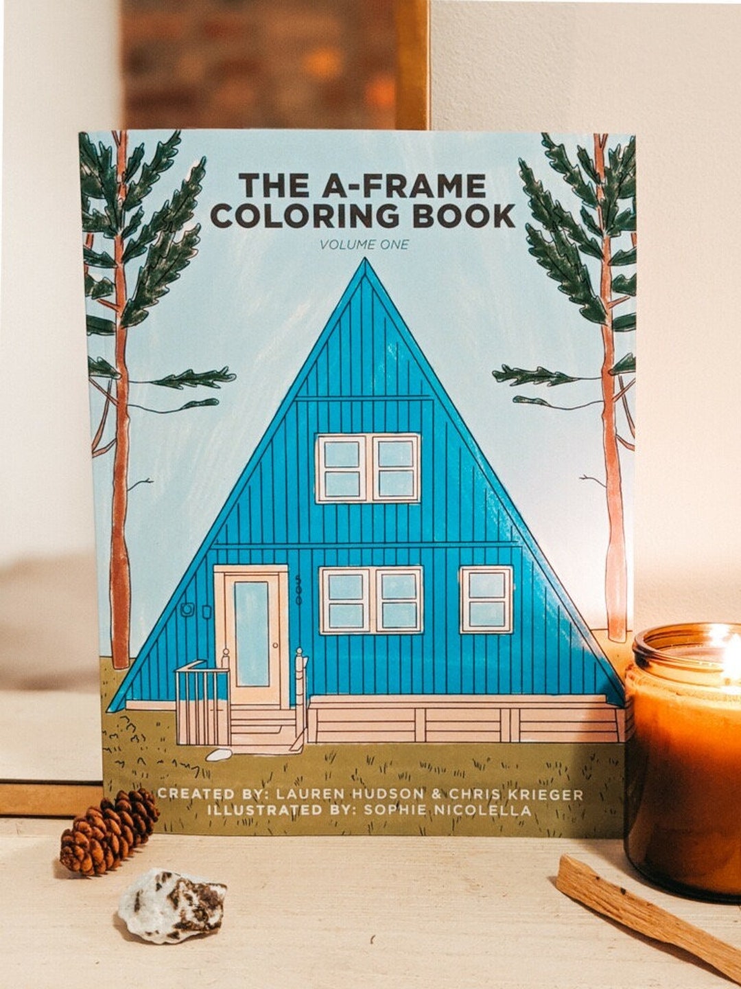 The A-frame Coloring Book: Volume One - Etsy