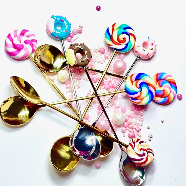 Glitter Spoons - Etsy