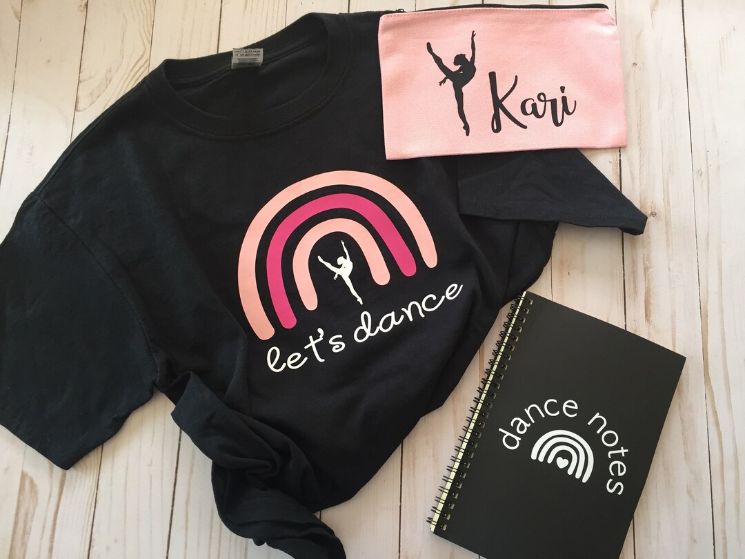 Dance T Shirt Gift Setgirls' Dancewearcute Dancer - Etsy