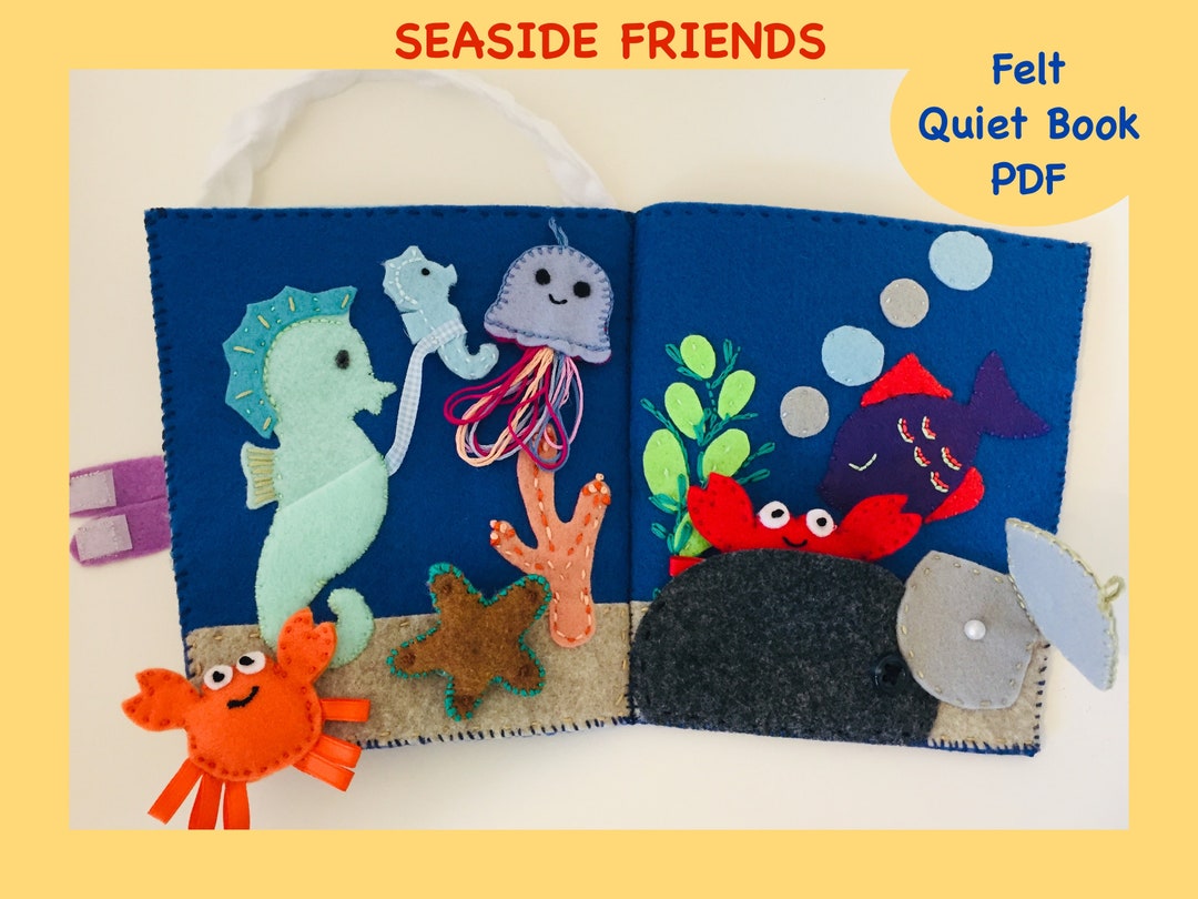 PDF Seaside Friends Felt Quiet Book--tutorial With Photo Guide ...
