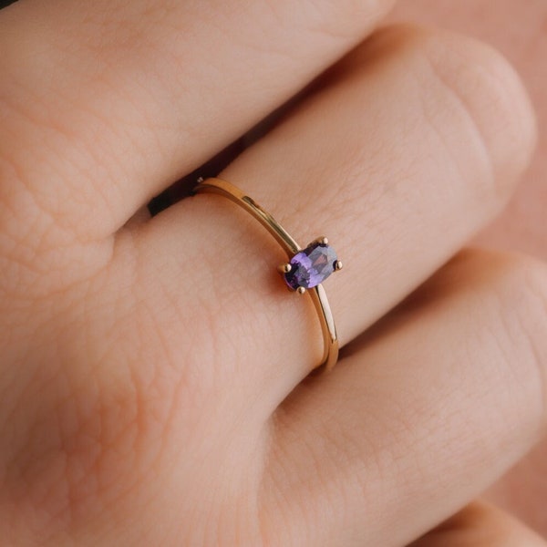 One Stone Ring - Etsy