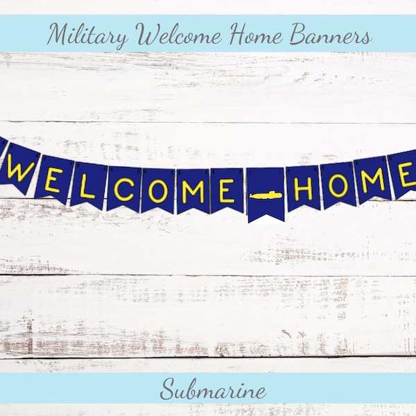 Welcome Home Banner - Etsy