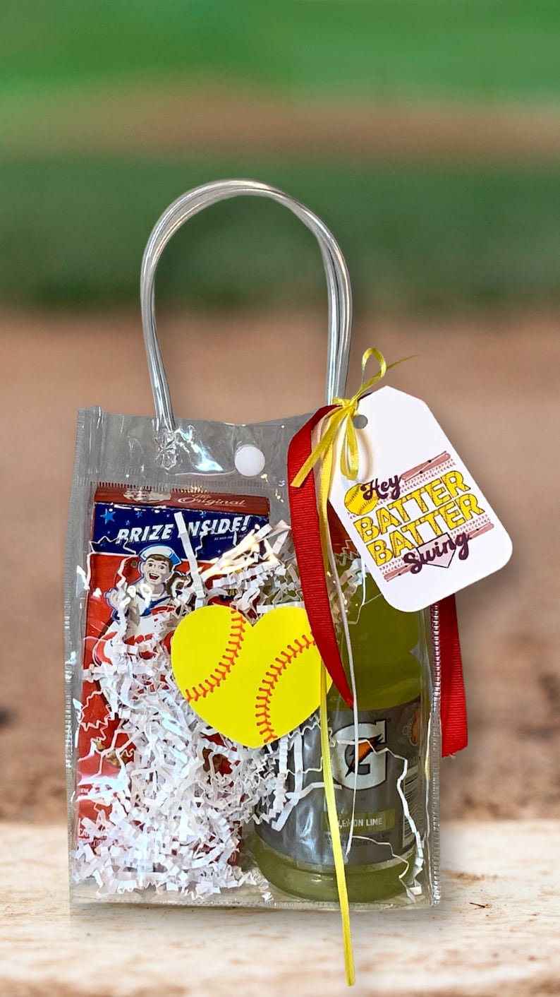 Softball Treat Bags Player Gifts End of Season Fan Gifts Sports Party ...