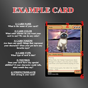 Custom MTG Style Magic Card - Choose Holographic, Photo Style, and Your ...