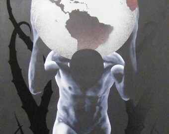 Sisyphus Painting - Etsy