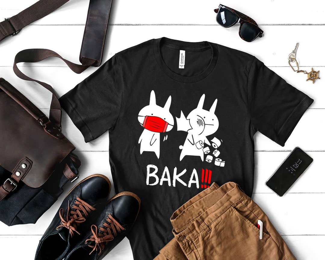 Baka! Anime T-shirt: Funny Japanese Design - Etsy