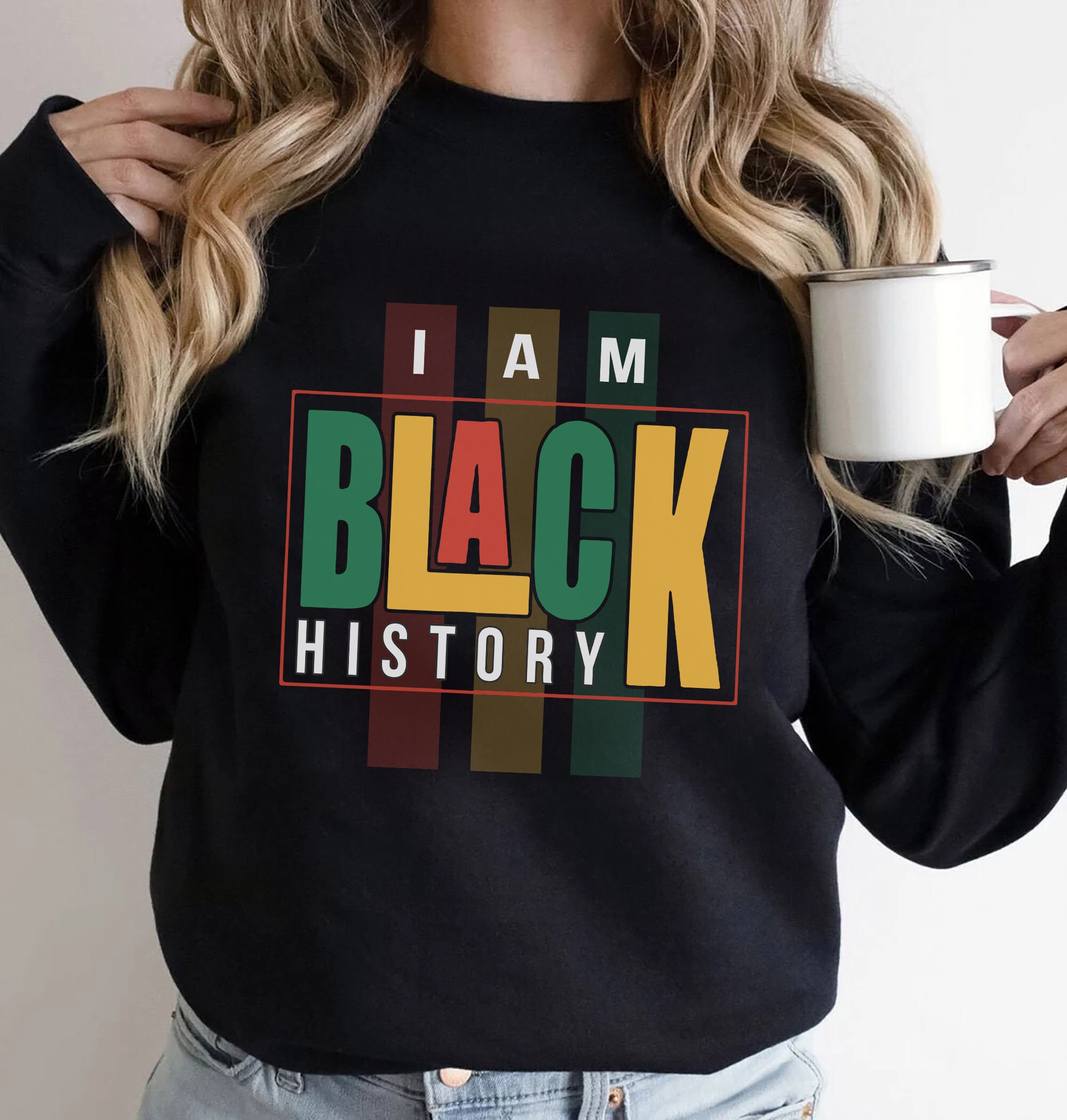 Black History Month Shirt I Am Black History Shirt African American ...