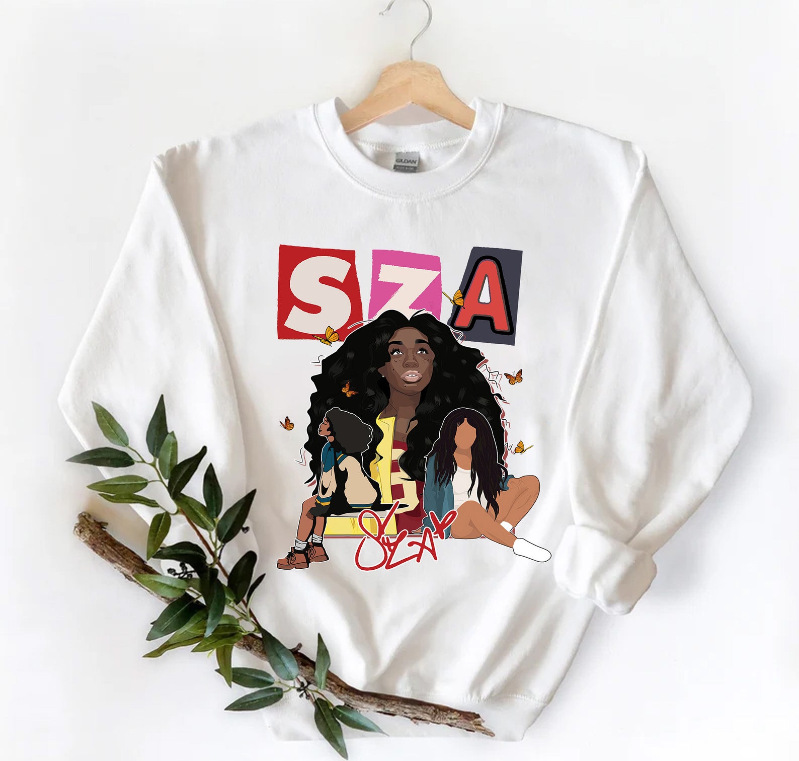 Sza Merch 2023 Shirt| SZA SOS Tour T-shirt| Sostour Columbus Sweater ...